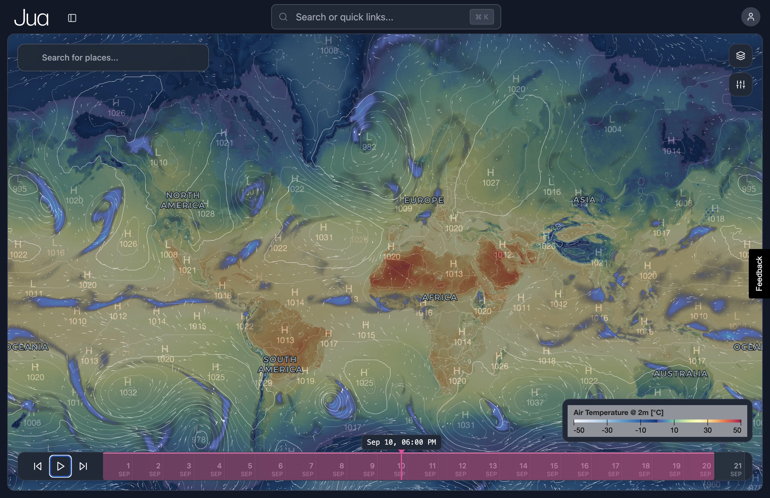 Jua - Advanced weather intelligence powered by AI