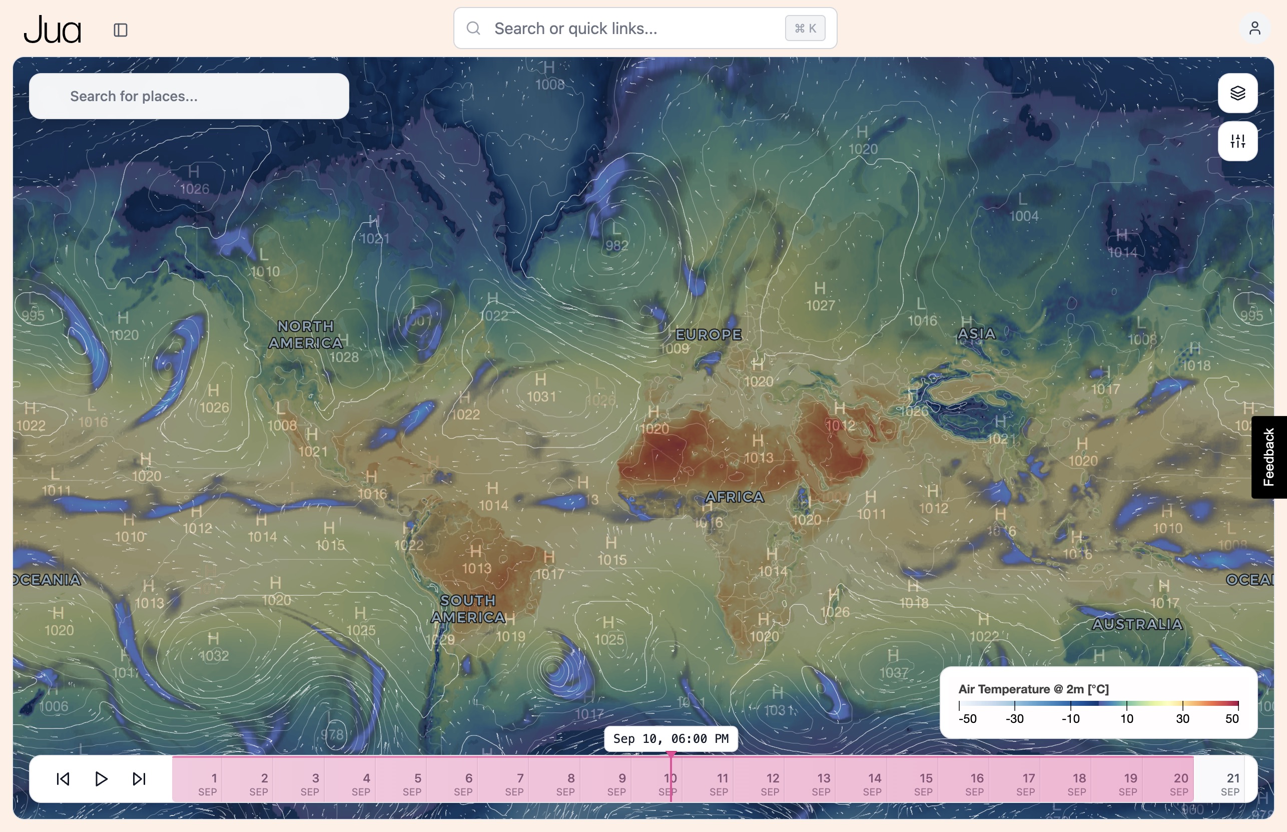 Jua - Advanced weather intelligence powered by AI